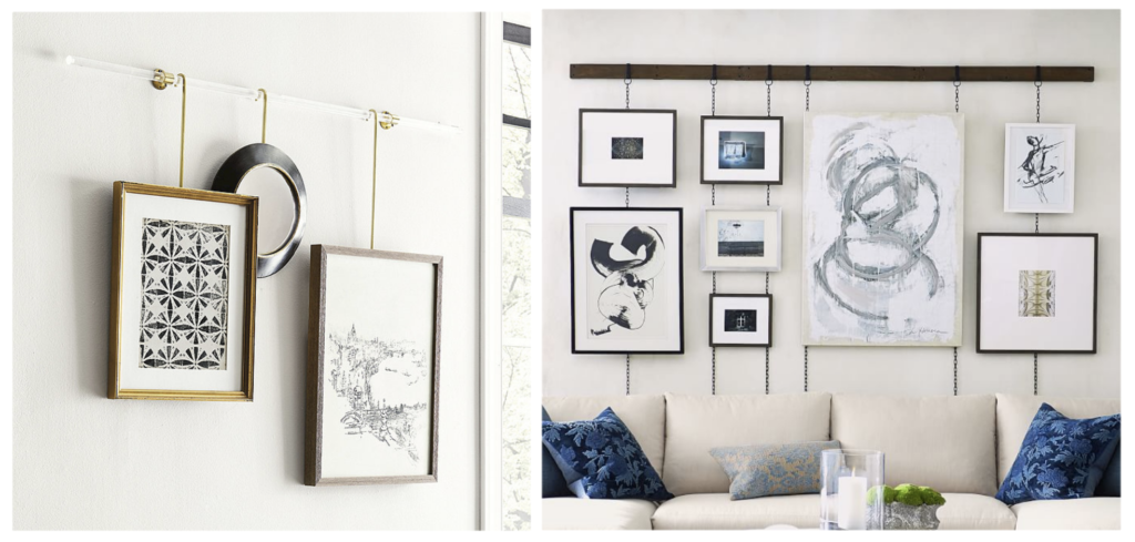 A Narrow Living Room Reimagined; ORC WK 7 - Picture Rail - Cate ...